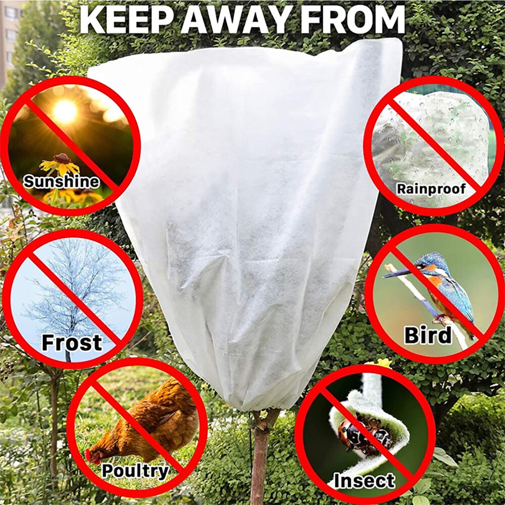Winter Cold-Proof Tree Cover Plant Bird-Proof Bag ... – Grandado