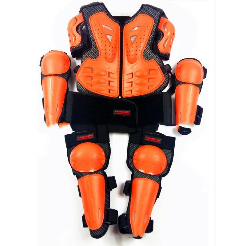 5-piece motorcycle child armor protective clothing... – Vicedeal