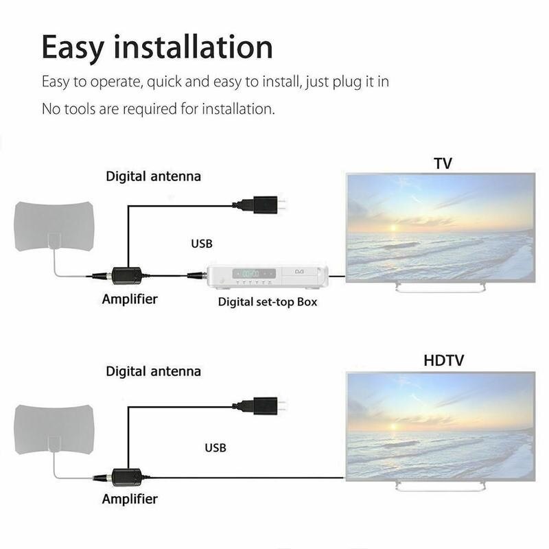 TV Amplifier Signal Booster For Antenna Amplifier ... – Vicedeal