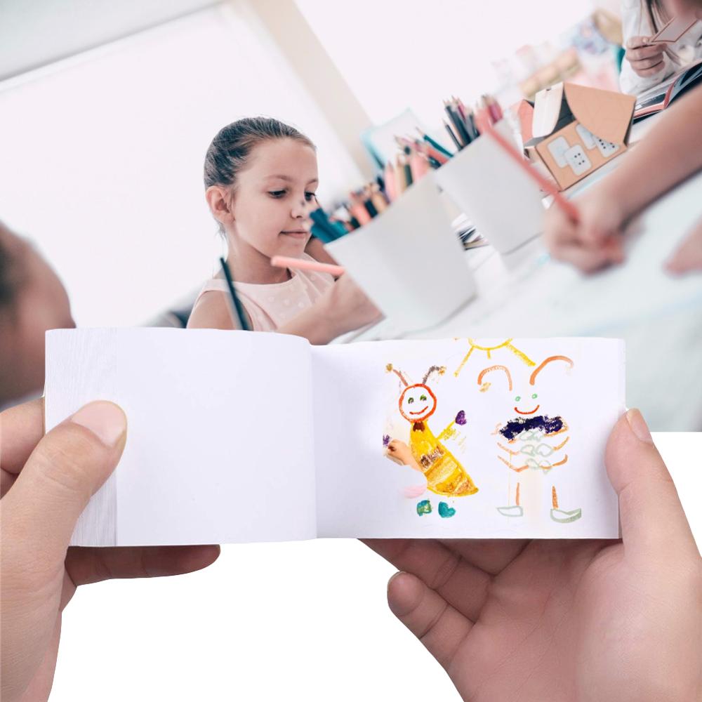 240 Sheets Blank Flipbooks Paper With Holes Flip B... – Grandado