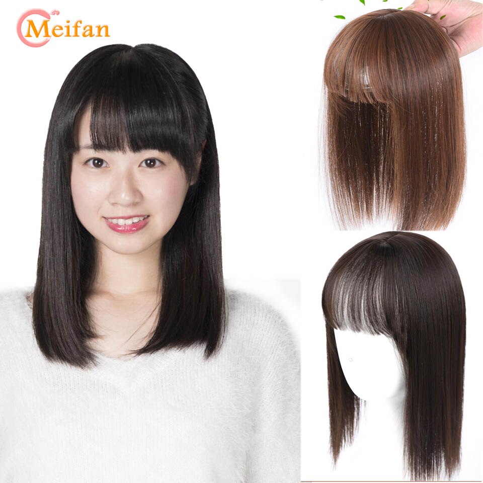 MEIFAN Synthetic Top Hair Piece Clip In Toupee Hai... – Grandado