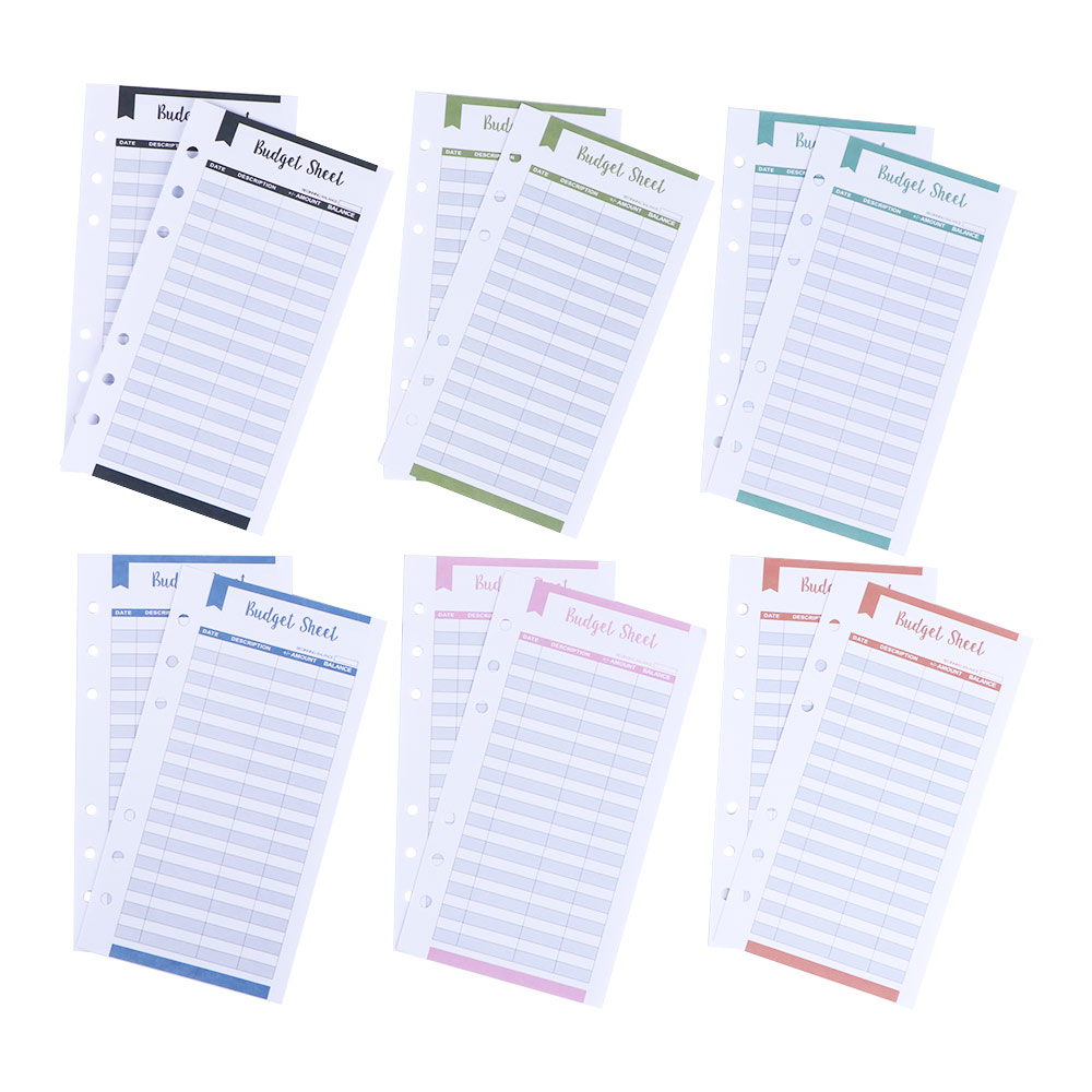 Budget Tracker Sheets for Budgeting Budget Wallet ... – Vicedeal