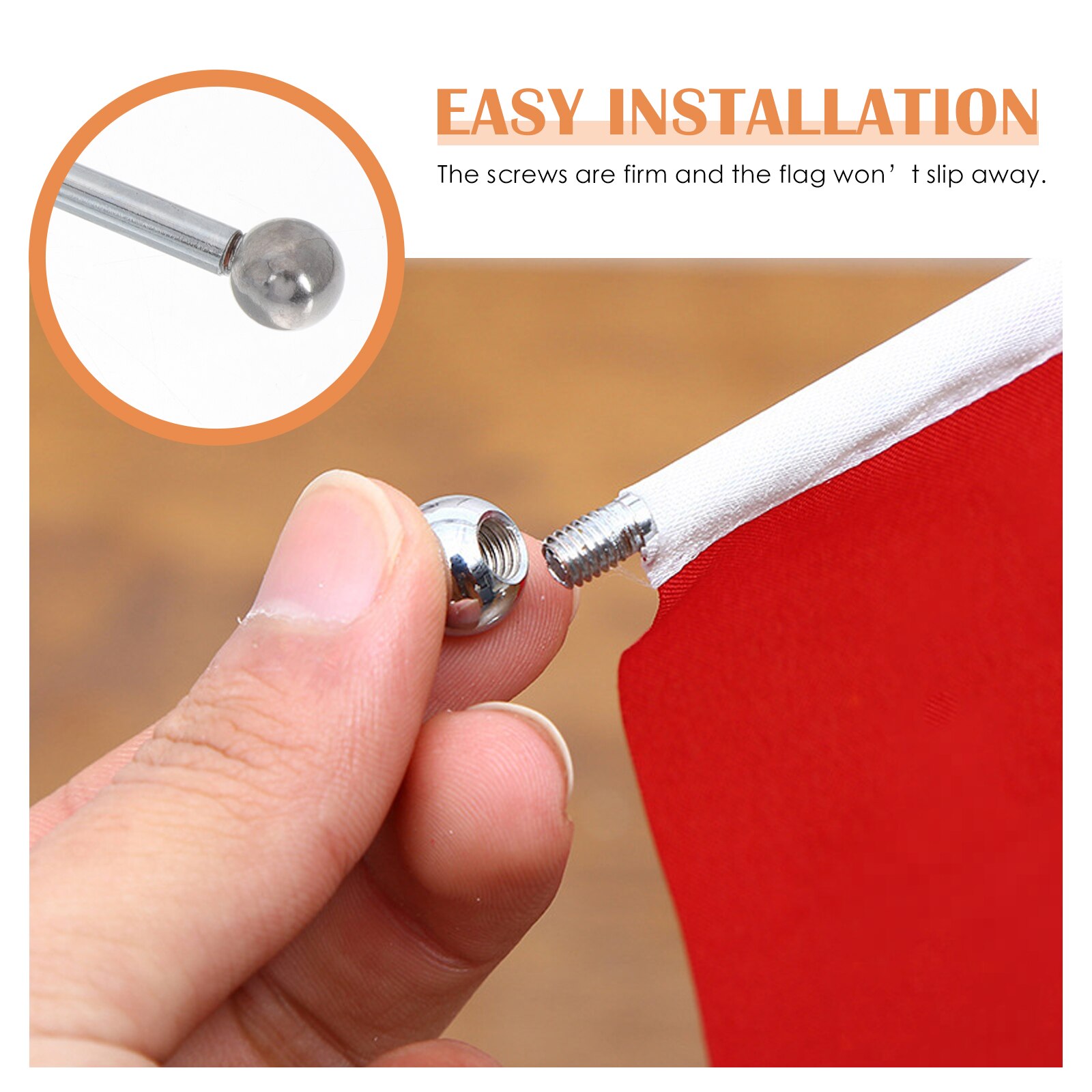 Flag Holder Office Table Flag Holder Desktop Flag ... – Grandado