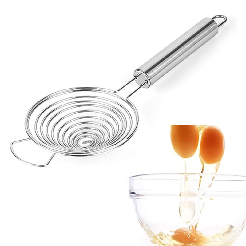 Rustfritt stål eggeplomme separator hvit skillevif... – Grandado