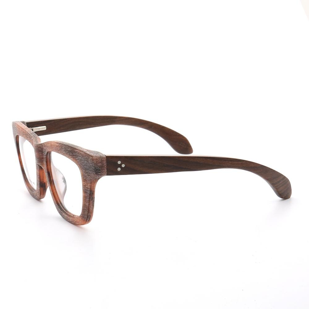 Women Vintage Wooded glasses frames men wood Eyegl... – Grandado