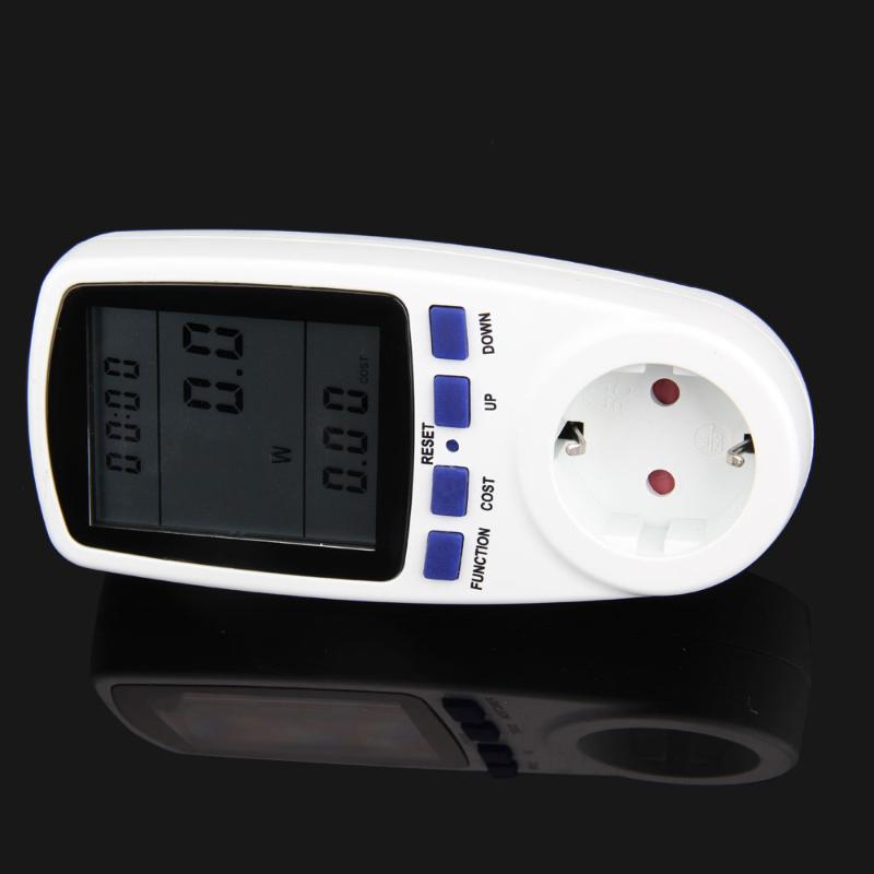 LCD Display Electricity Usage Monitor Power Meter ... – Vicedeal