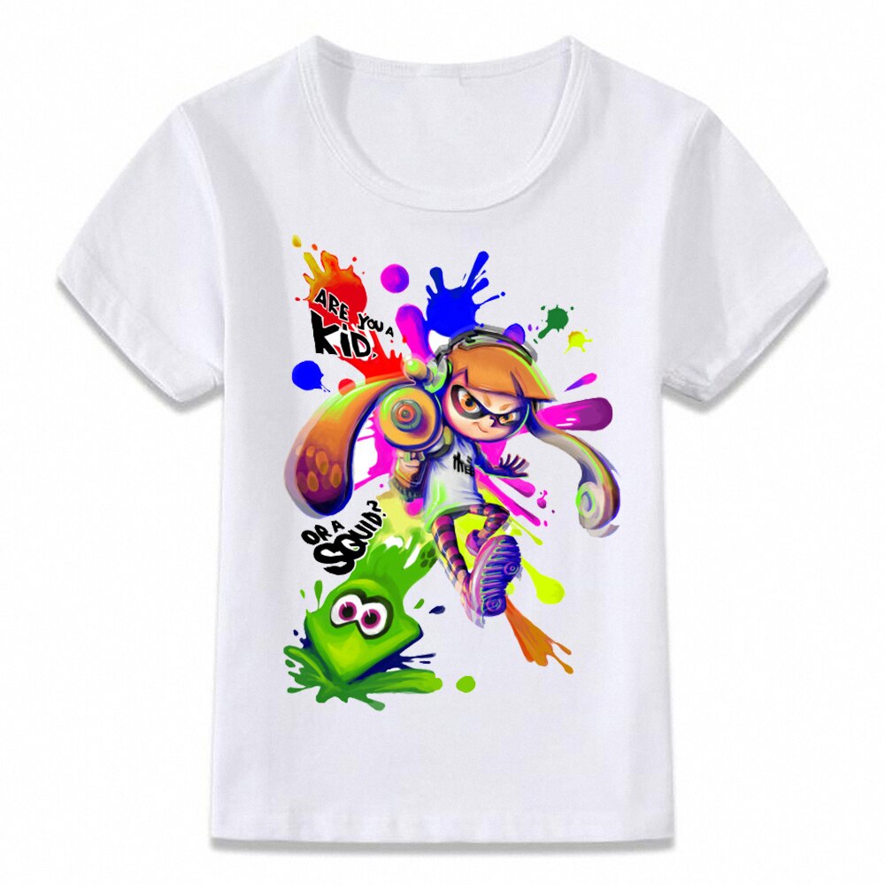 Kids Clothes T Shirt Splatoon T-shirt for Boys and... – Grandado