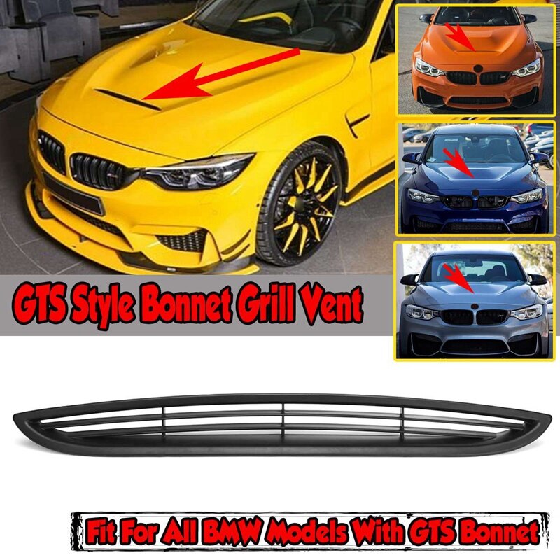2X GTS Style Car Bonnet Grill Hood Vent Cover Air ... – Vicedeal