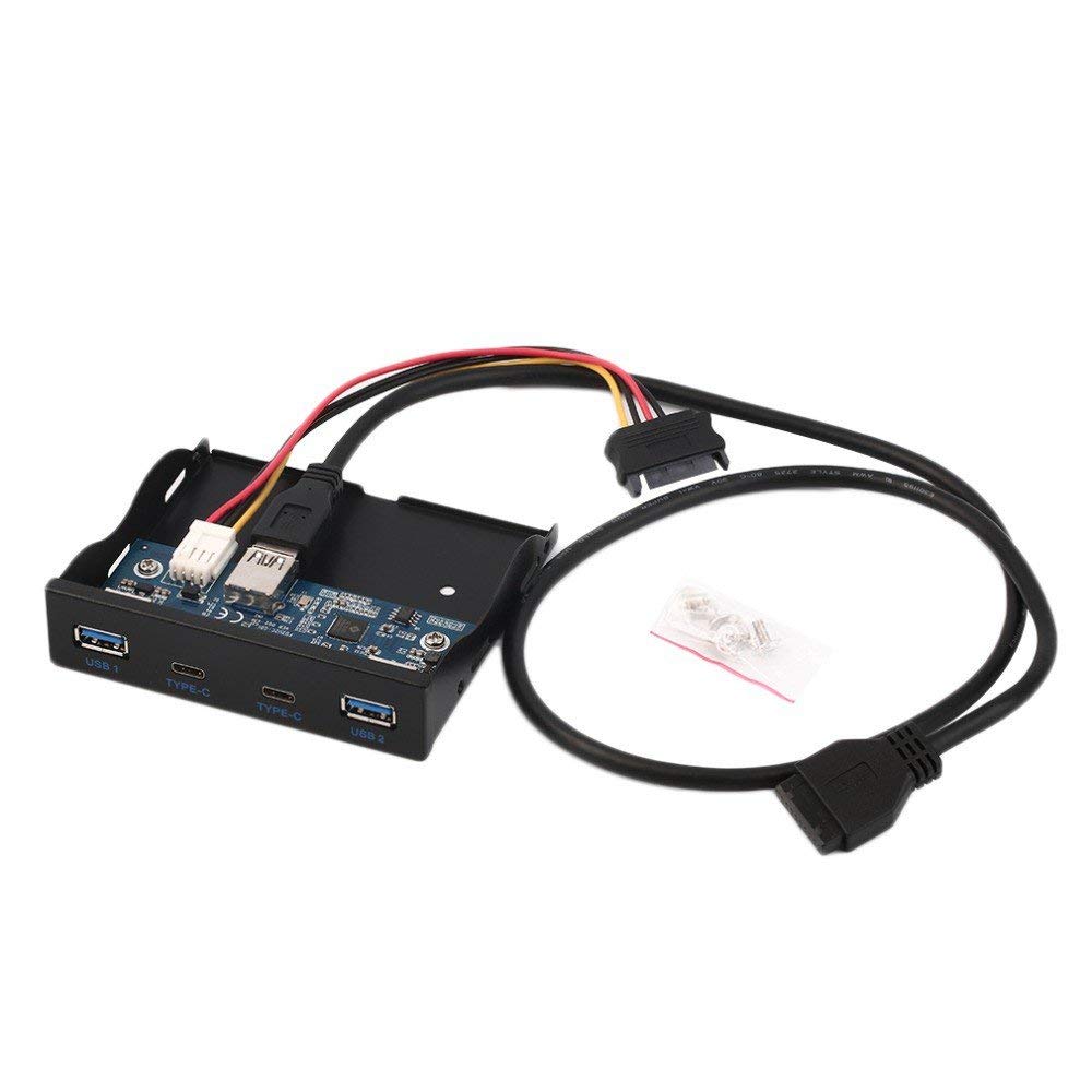 3.5 Inch Floppy Drive Front Panel USB Hub 2 Ports ... – Grandado