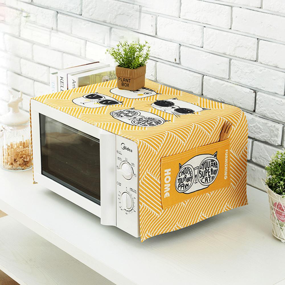 Yfashion Magnetron Oven Cover Cartoon Magnetron Ov... – Grandado