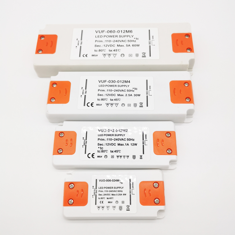 6W 12W 15W 20W 30W 40W 50W 60W Slim Led Driver Dc ... – Vicedeal