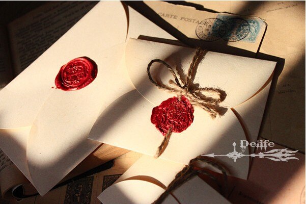 Joss stick blank envelope vintage personality enve... – Grandado