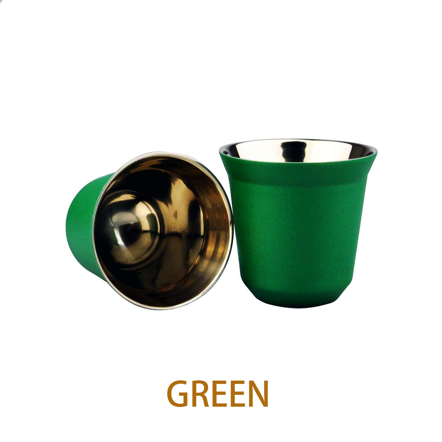 80ml Double Wall Stainless Steel Espresso Cup Insu... – Vicedeal