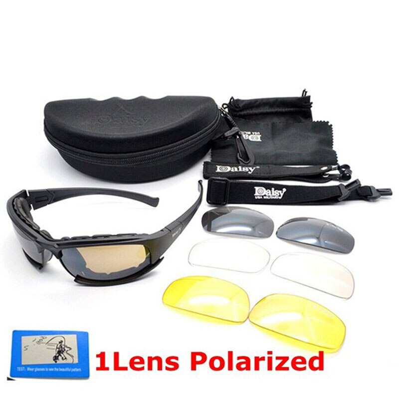 10PCS/SET Motorcycle Goggles Polarized Sunglasses ... – Grandado