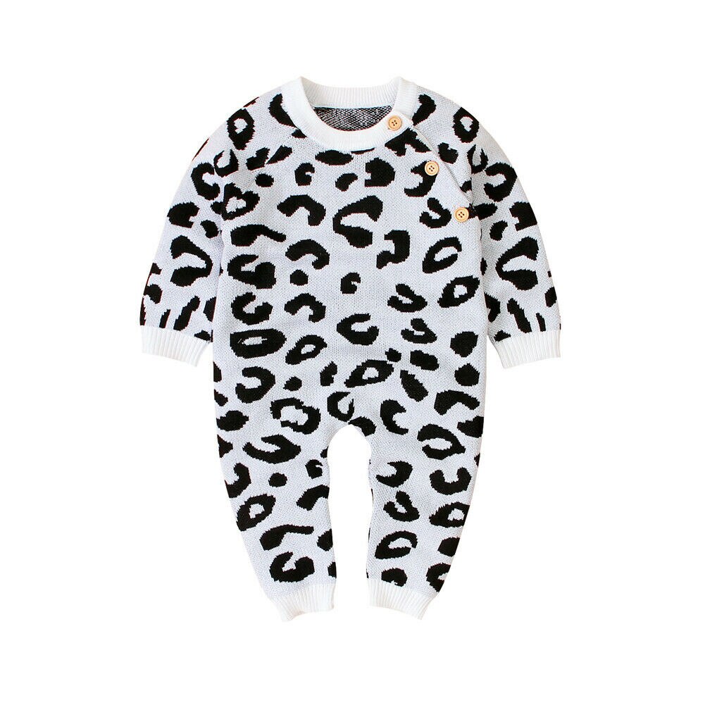 ONS Herfst Winter Romper Luipaard Baby Jongen Meis... – Grandado