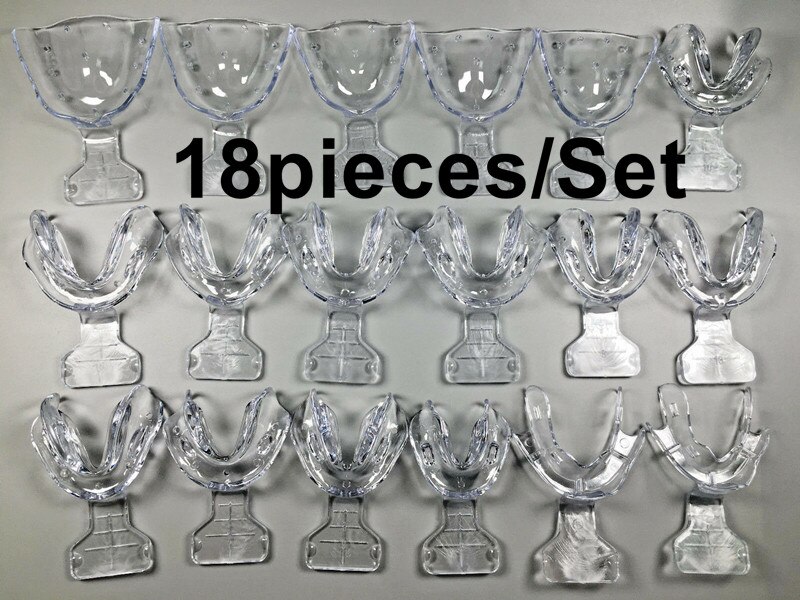 18Pcs/2Pc Dental Impression Trays Frame Cut Back E... – Vicedeal