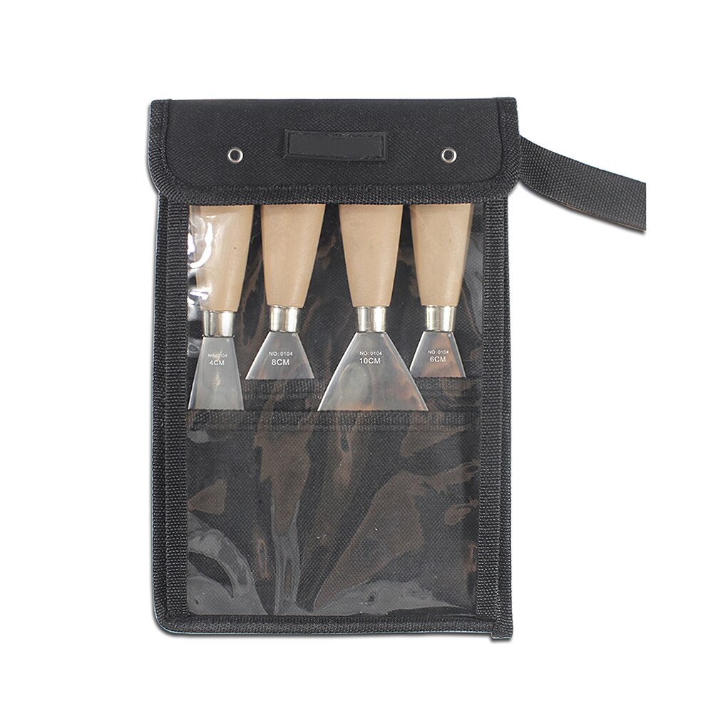 4pcs Putty Knife Set With Bag Scraper Blade Wall S... – Grandado