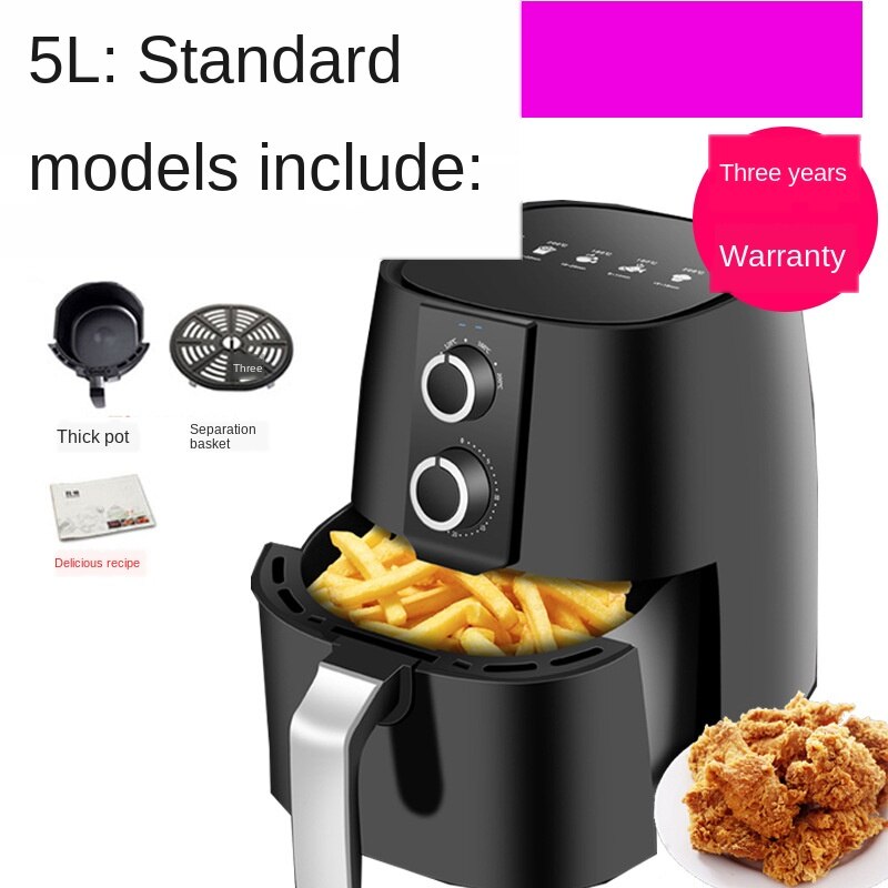 1350W 5L Health Fryer Cooker Smart Touch LCD Airfr... – Vicedeal