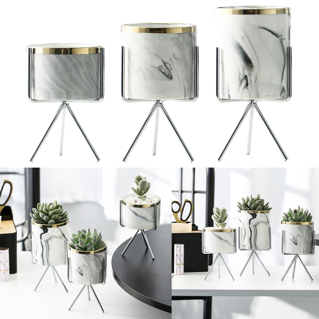 Ceramic Flower Pots Succulent Plant Nordic Planter... – Grandado