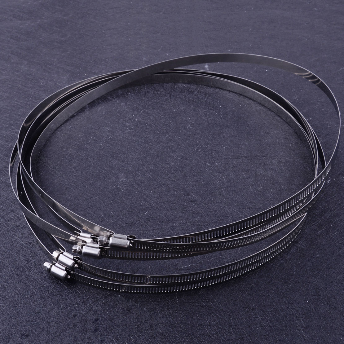 Beler Zilver 5 Pcs 12 "Rvs Flexibele Brandstof Wor... – Vicedeal