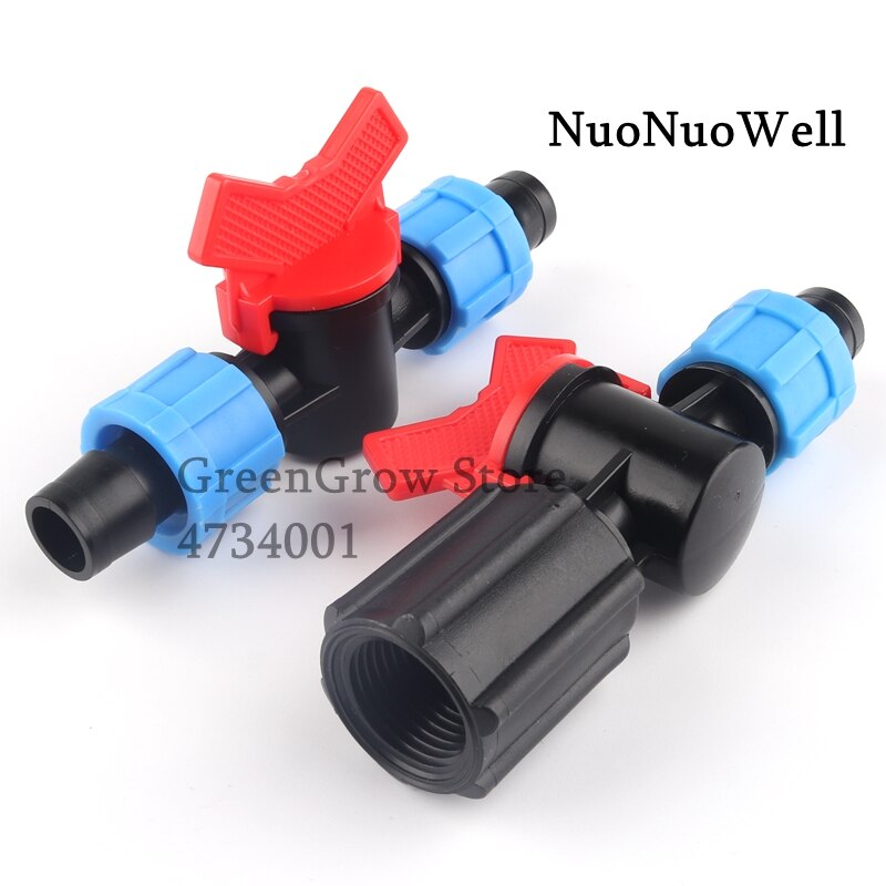 2 stk / mye blå 16mm drypp teip ventil vanning sys... – Grandado