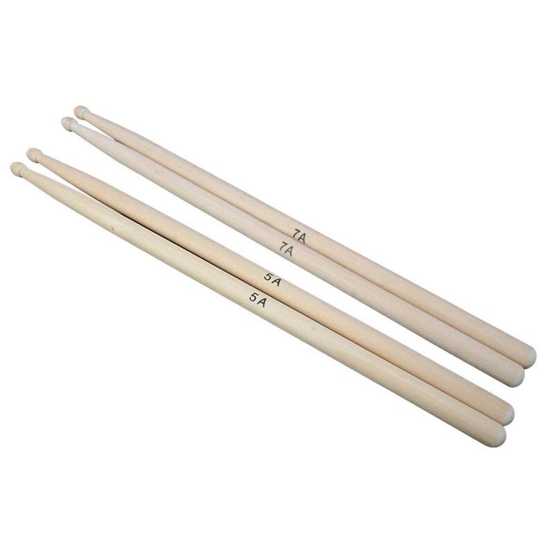 2PCS Maple Wooden Drum Sticks 7A Drumsticks Percus... – Grandado