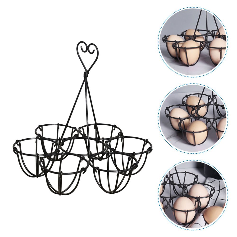 1PC Six Hole Egg Stand Practical Egg Rack for Stor... – Grandado