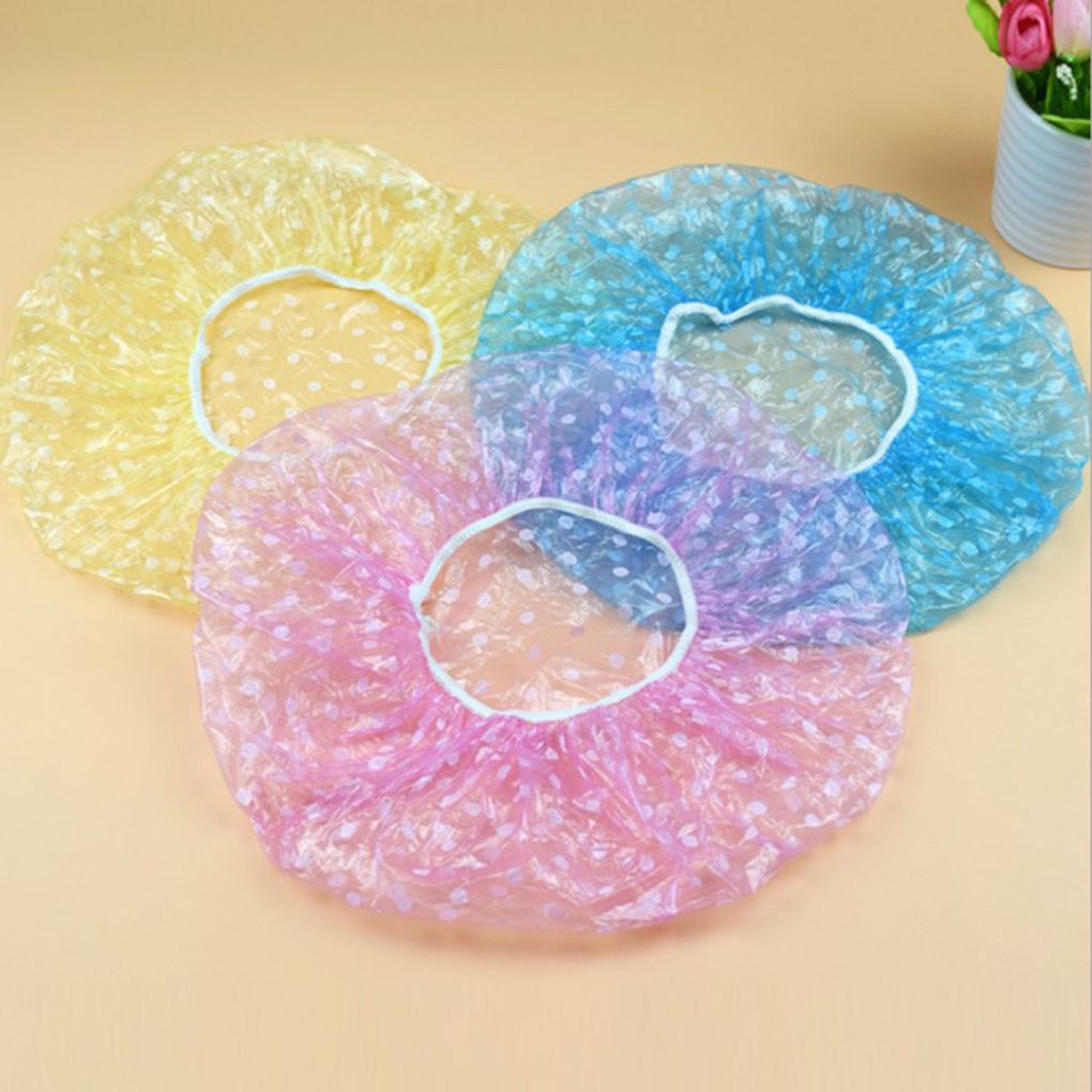 6 Stuks Clear Wegwerp Plastic Douche Caps Grote El... – Vicedeal
