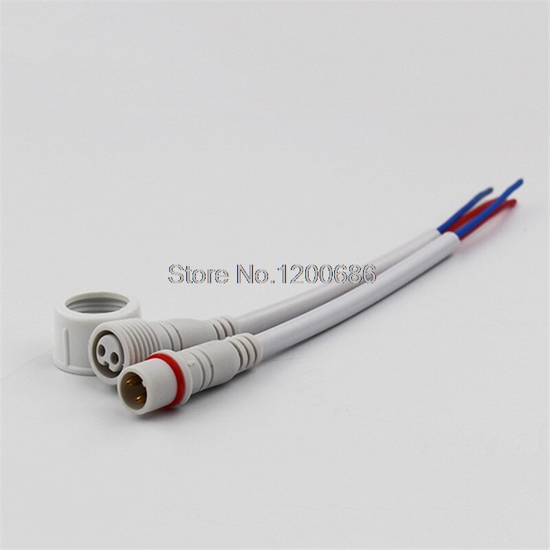 2PIN mannelijke en vrouwelijke docking plug waterd... – Grandado