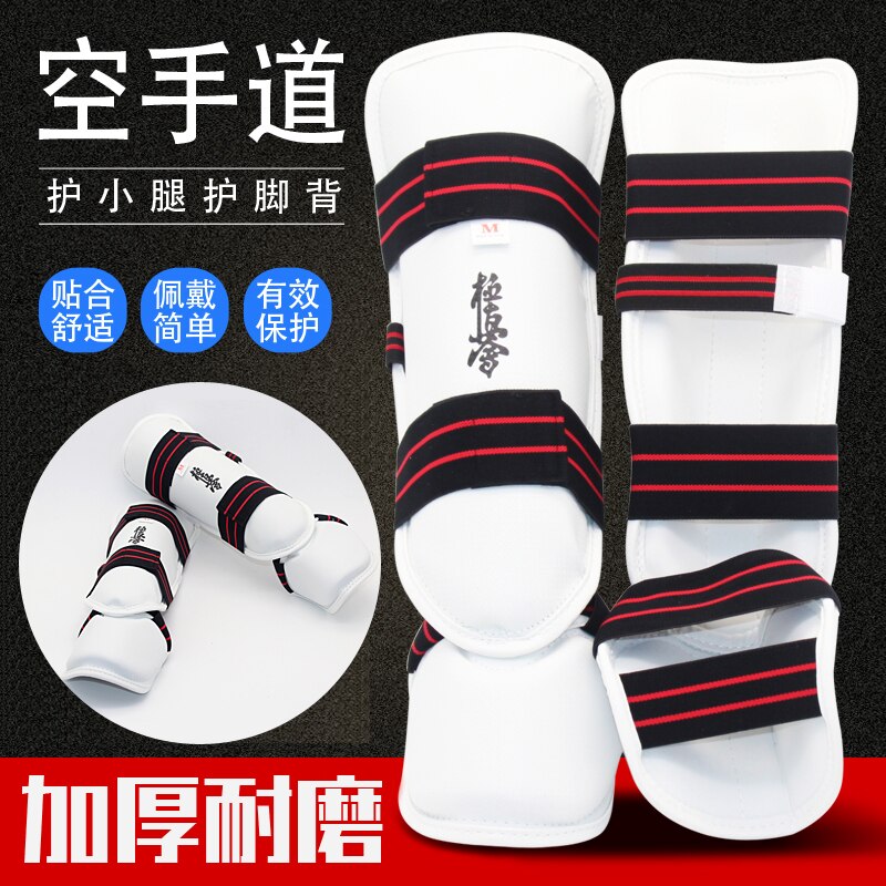 Shin Guards kick boxing protector Sanda taekwondo ... – Vicedeal