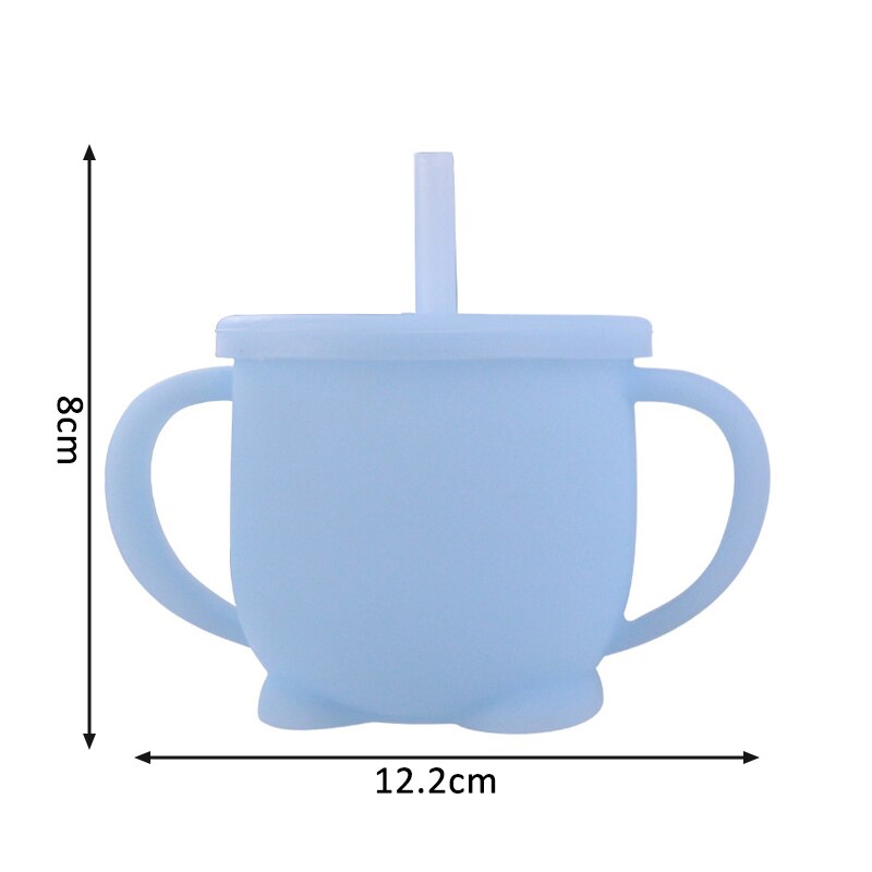 1Pcs200ML Baby Silicone Sippy Cup Cute Baby Cups w... – Grandado