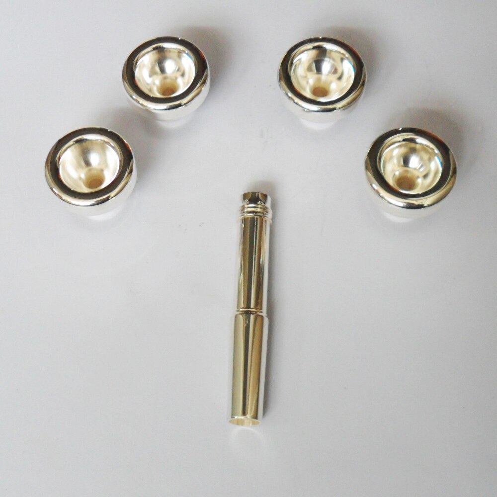 Trompet Mondstuk Set Verzilverd 4 Maten Convertibl... – Grandado