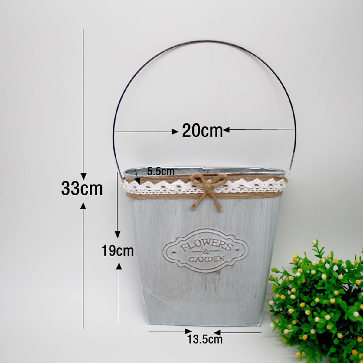 DIY Arts Crafts Flower Bucket Waterproof Mini Buck... – Grandado