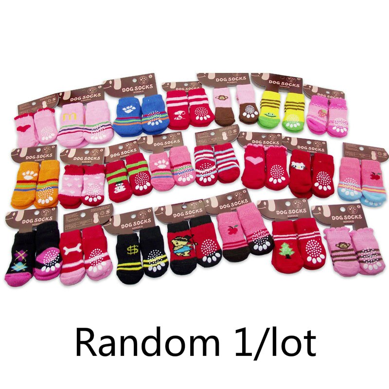 4 st hundstrumpor halkskydd för hundstrumpor teddy... – Grandado