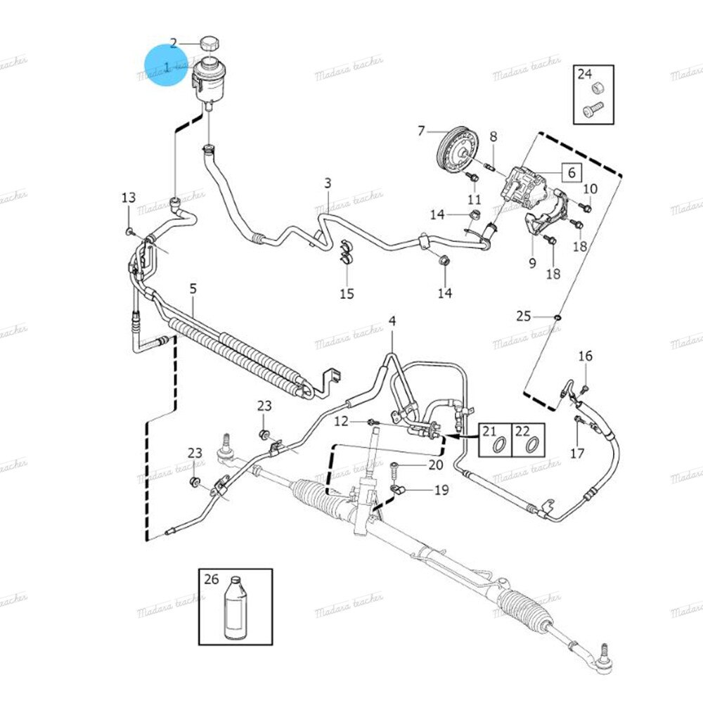 Voor Volvo S80 V70 XC60 XC90 3.2 P/s Stuurbekracht... – Grandado