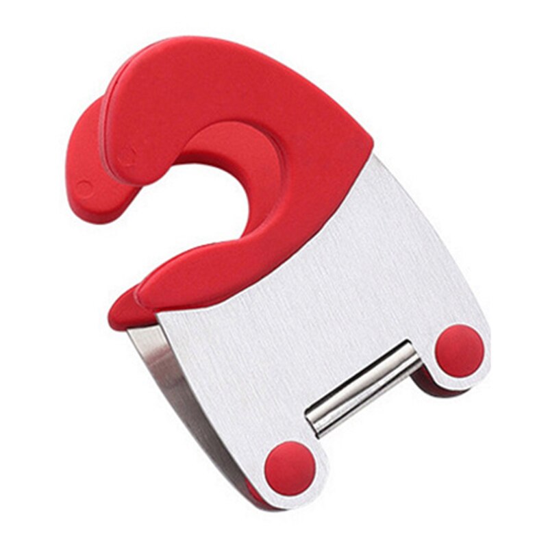 Rustfrit stål gryde sideclips anti-skoldning skeho... – Vicedeal