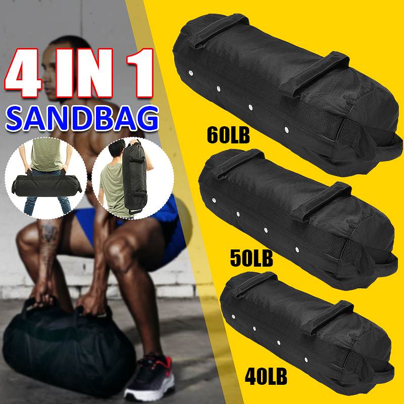 40/50/60 Ibs Adjustable Weightlifting Sandbag Fitn... – Grandado
