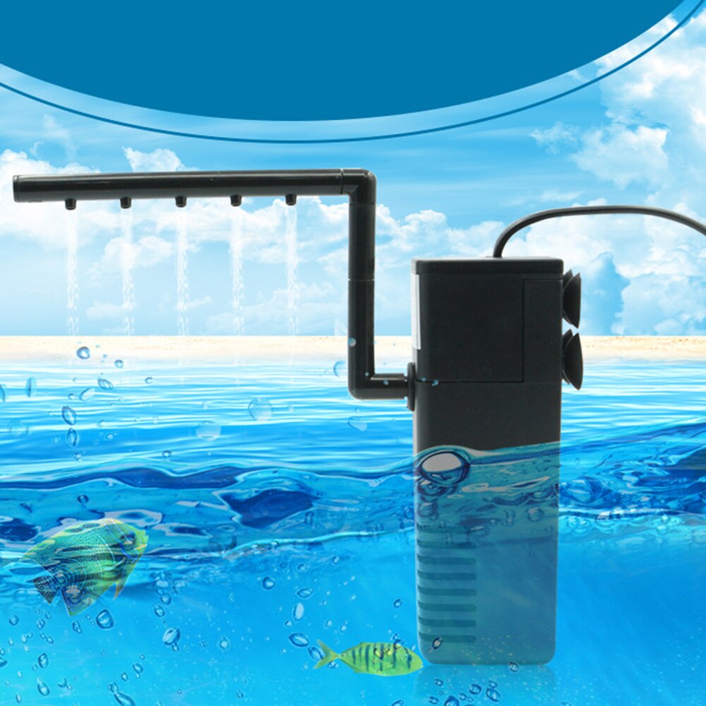 3W 5W 3 in 1 Aquarium Filter Powerhead Internal Fi... – Grandado