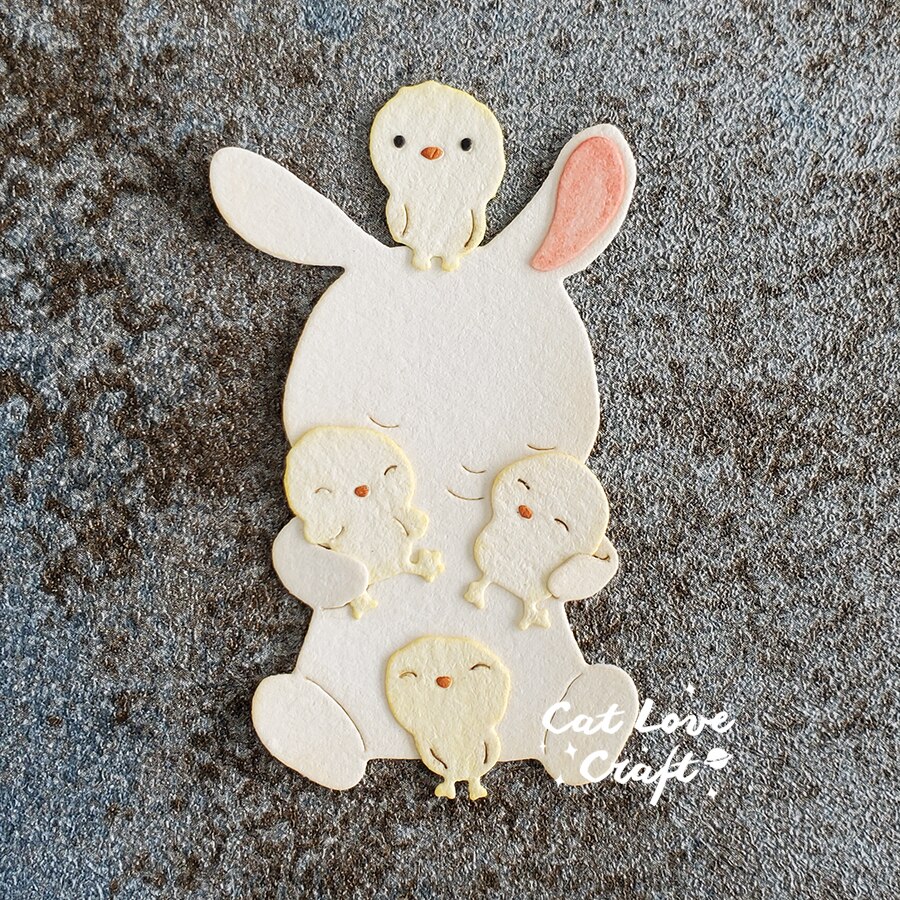 Catlove Rabbit Easter Bunny Metal Cutting Dies Scr... – Vicedeal