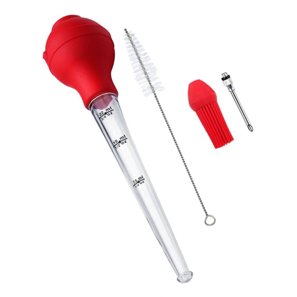 Oil Dropper Turkey Baster Silicone Bulb Adjustable... – Grandado
