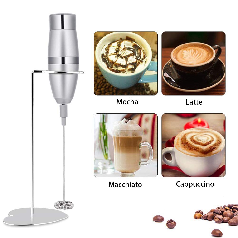 Milk Blender - Milk Frother, Electric Handheld Foa... – Vicedeal