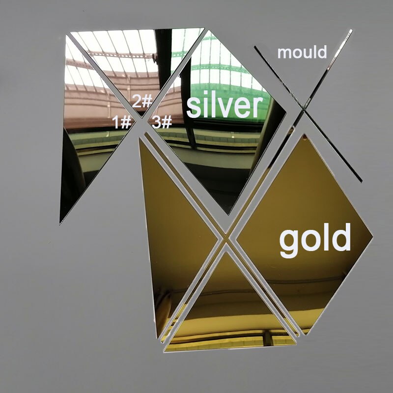 Mirror Wall Sticker Decoration for TV Background B... – Grandado