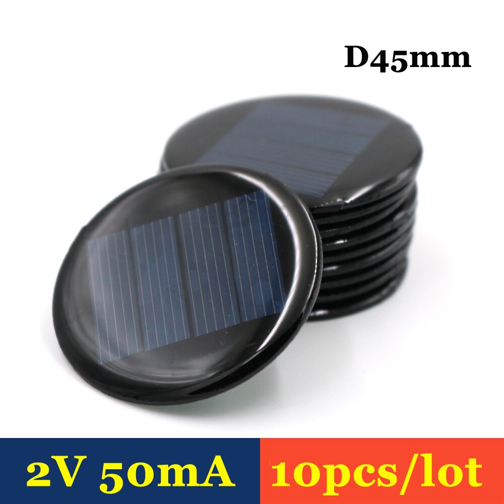5pcs x 2V 50mA Mini Solar Cell Solar Panel Standar... – Grandado