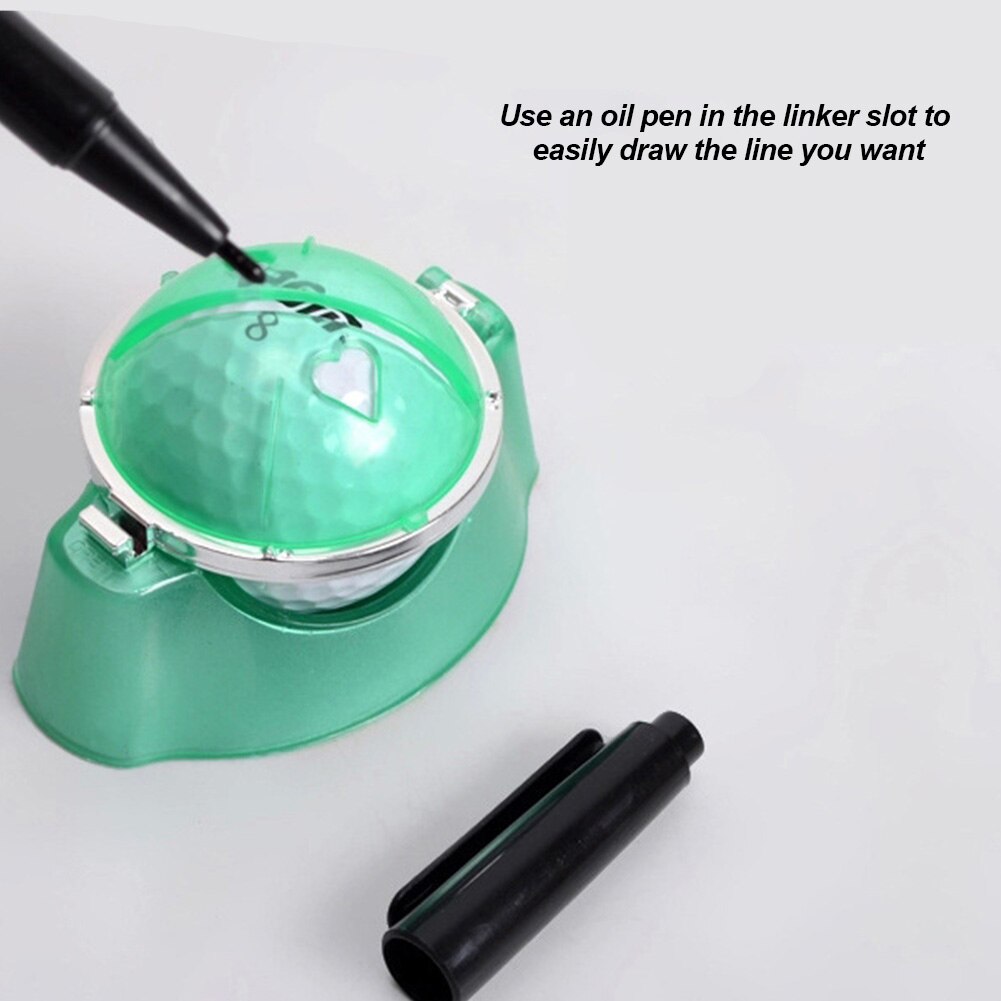 MARK GOLF BALL STENCIL MARKER TEMPLATE DRAWING LIN... – Grandado