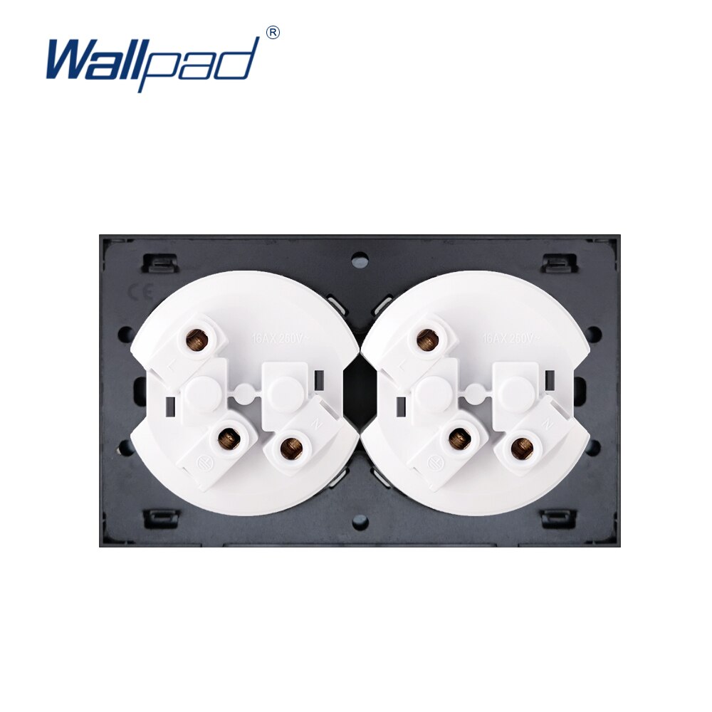 Wallpad Double French EU Standard Wall Socket Powe... – Grandado