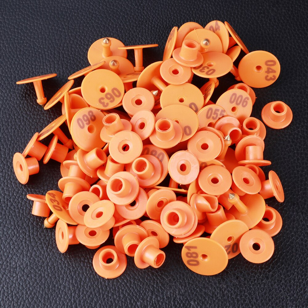 100Pcs 1-100 Aantal Plastic Vee Oormerken Grote Bi... – Vicedeal