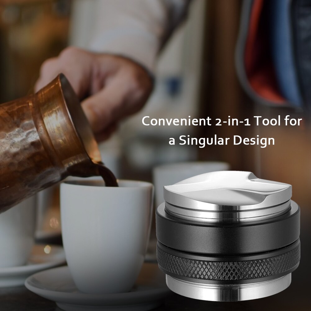 Kaffee Distributor Leveler Dual Kopf Einstellbare ... – Vicedeal