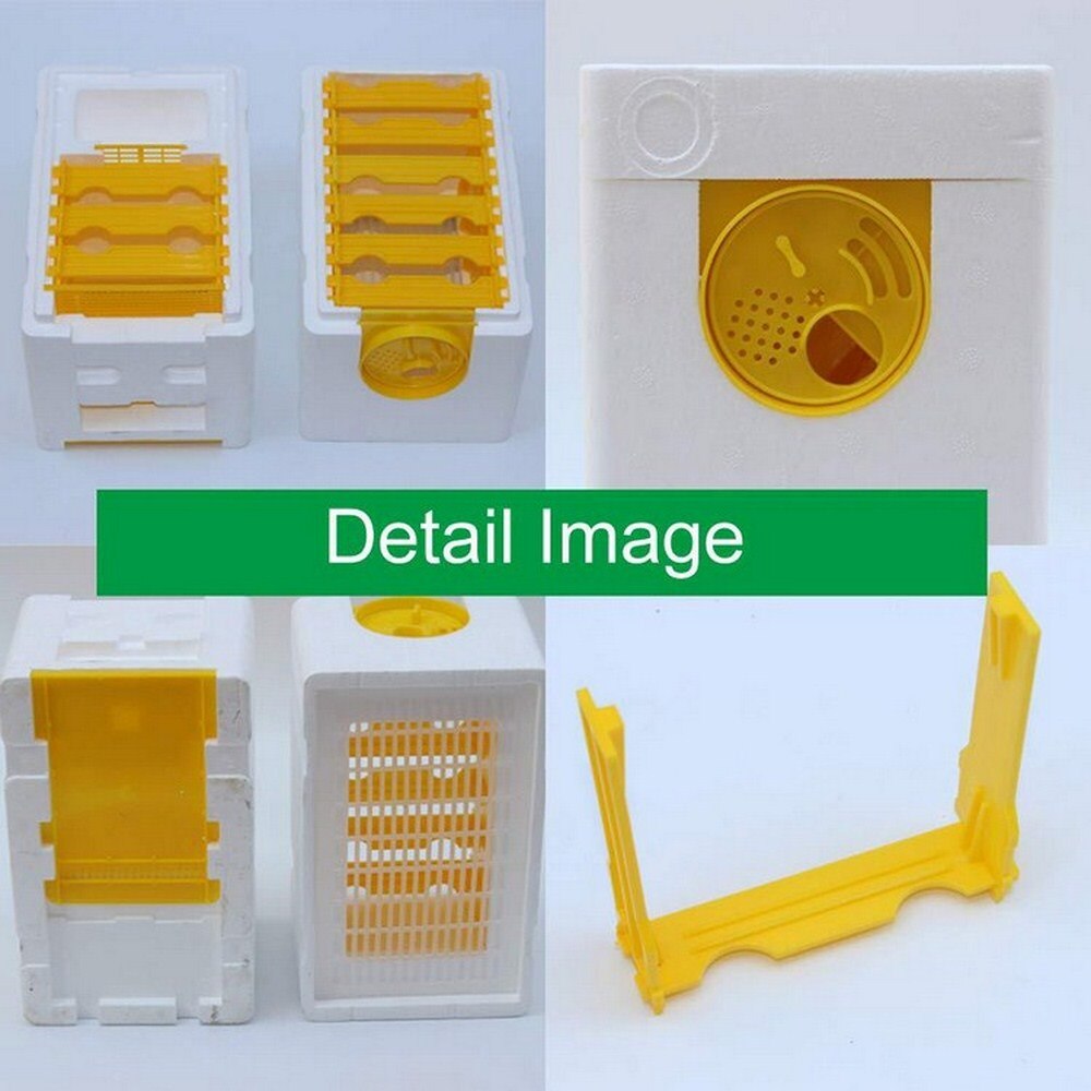 Harvest bee Hive Pollination Box Foam Frames Beeke... – Vicedeal