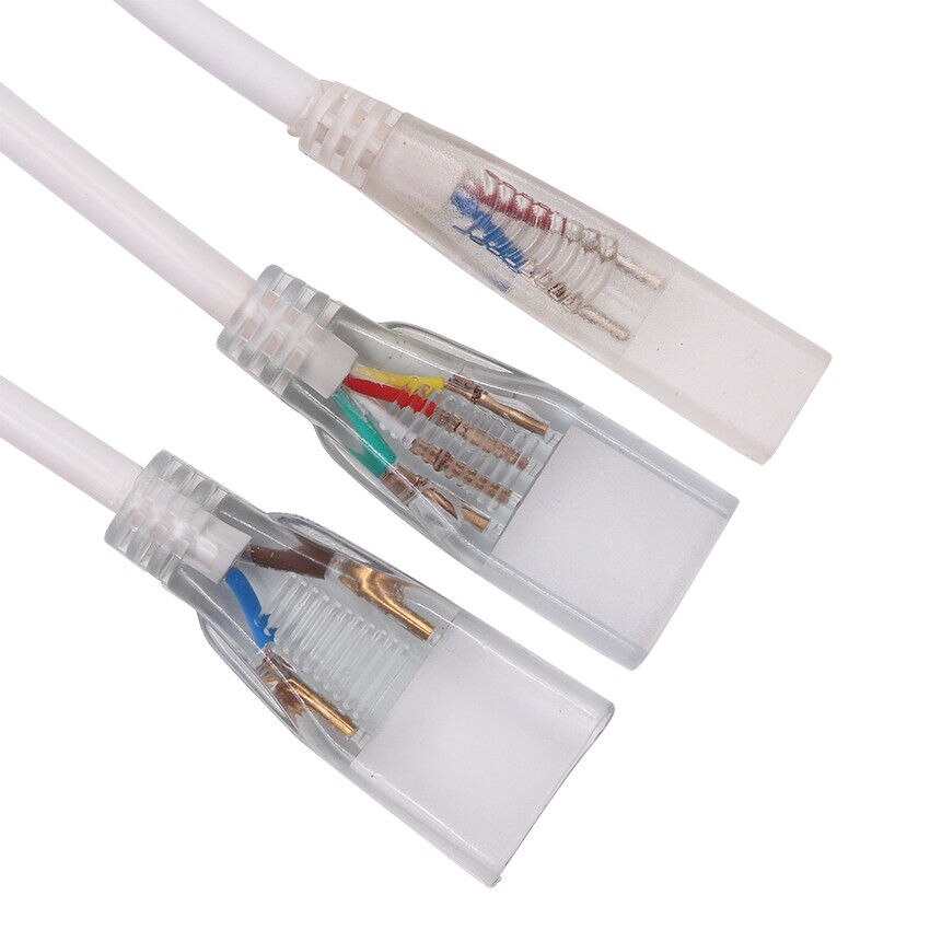 2pin/4pin 6mm/12mm/15mm Led Straight Connector RGB... – Vicedeal