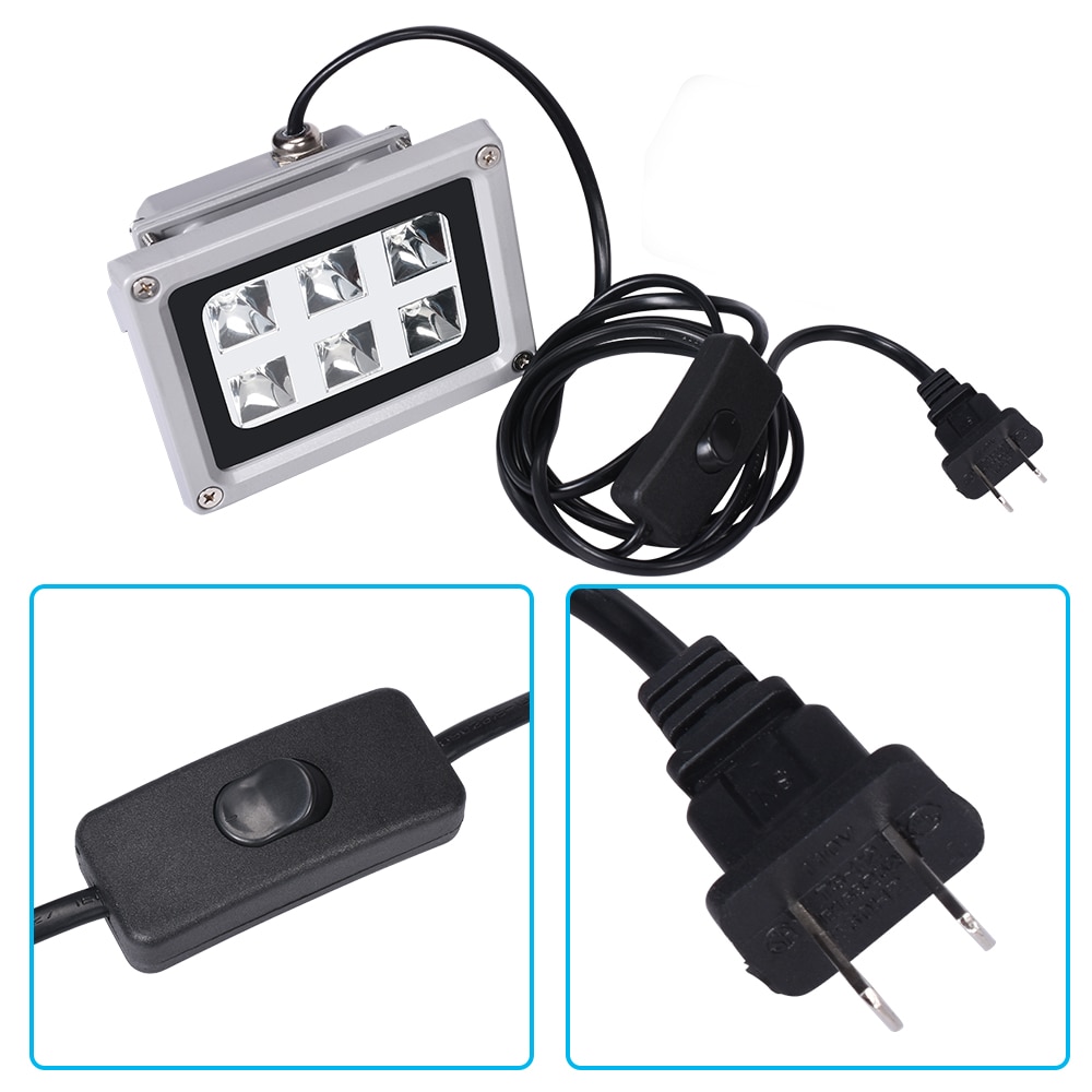 405nm UV LED Resin Curing Light Lamp Solar Power T... – Grandado